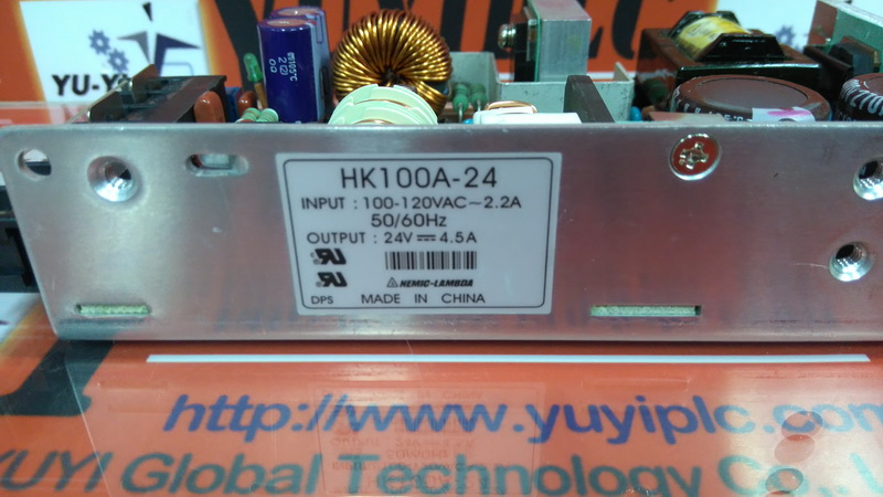 NEMIC-LAMBDA Power Supply HK100A-24 - 裕益科技自動化設備可程式編碼器PLC分散式控制系統DCS
